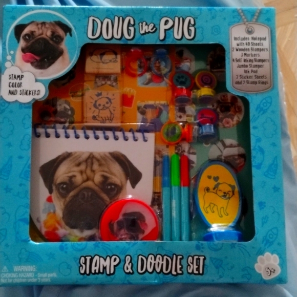 Inkology | Toys | Doug The Pug Stamp Doodle Set | Poshmark